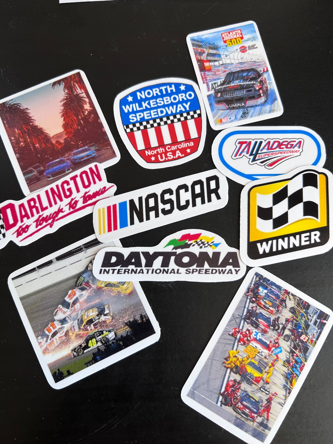 Nascar Sticker Pack - Etsy