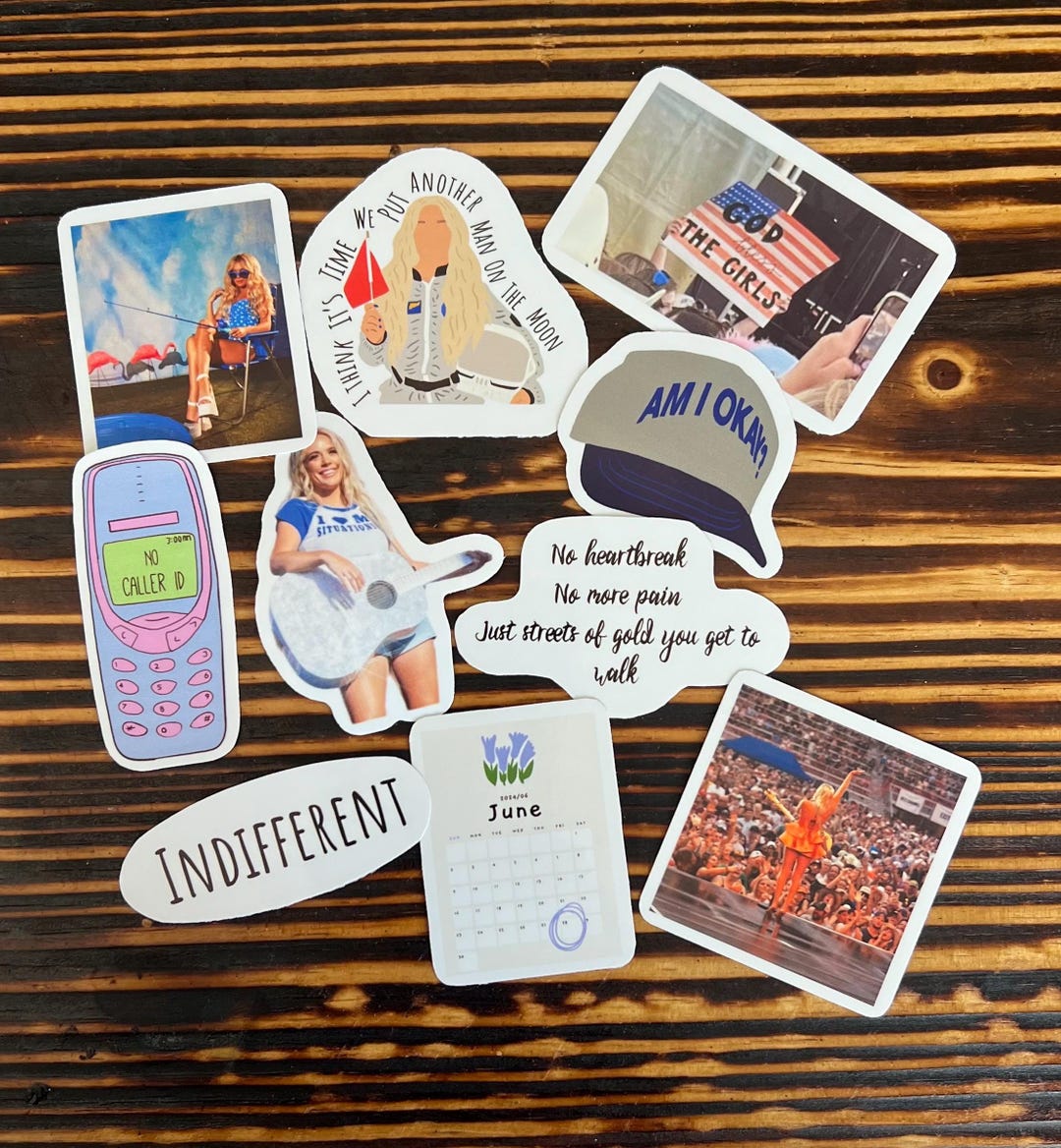 Megan Moroney Sticker Pack - Etsy