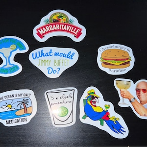 Jimmy Buffet Sticker Pack - Etsy