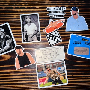 Riley Green Sticker Pack - Etsy