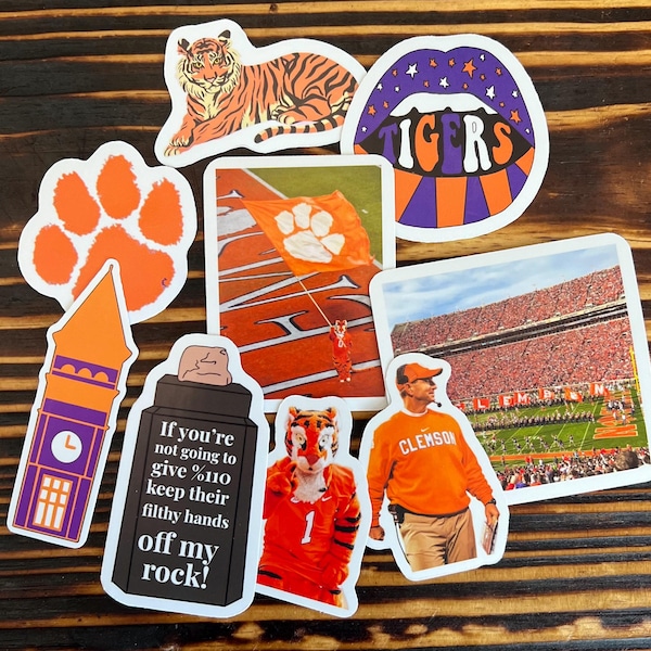 Clemson Tshirt - Etsy