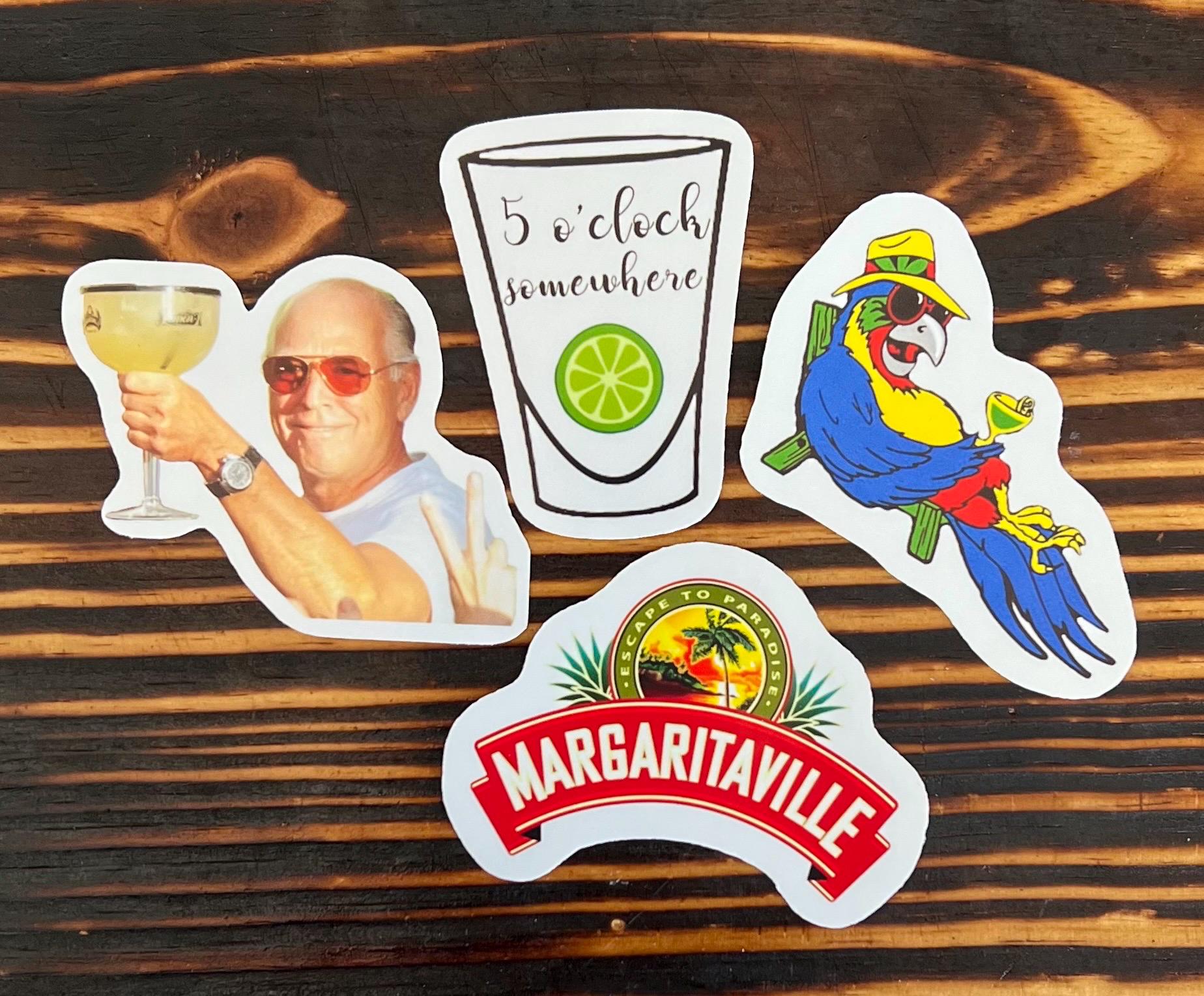 Jimmy Buffet Sticker Pack - Etsy