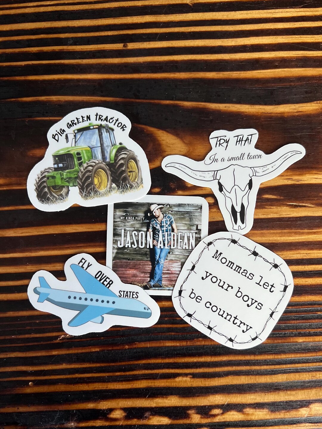 Jason Aldean Sticker Pack - Etsy