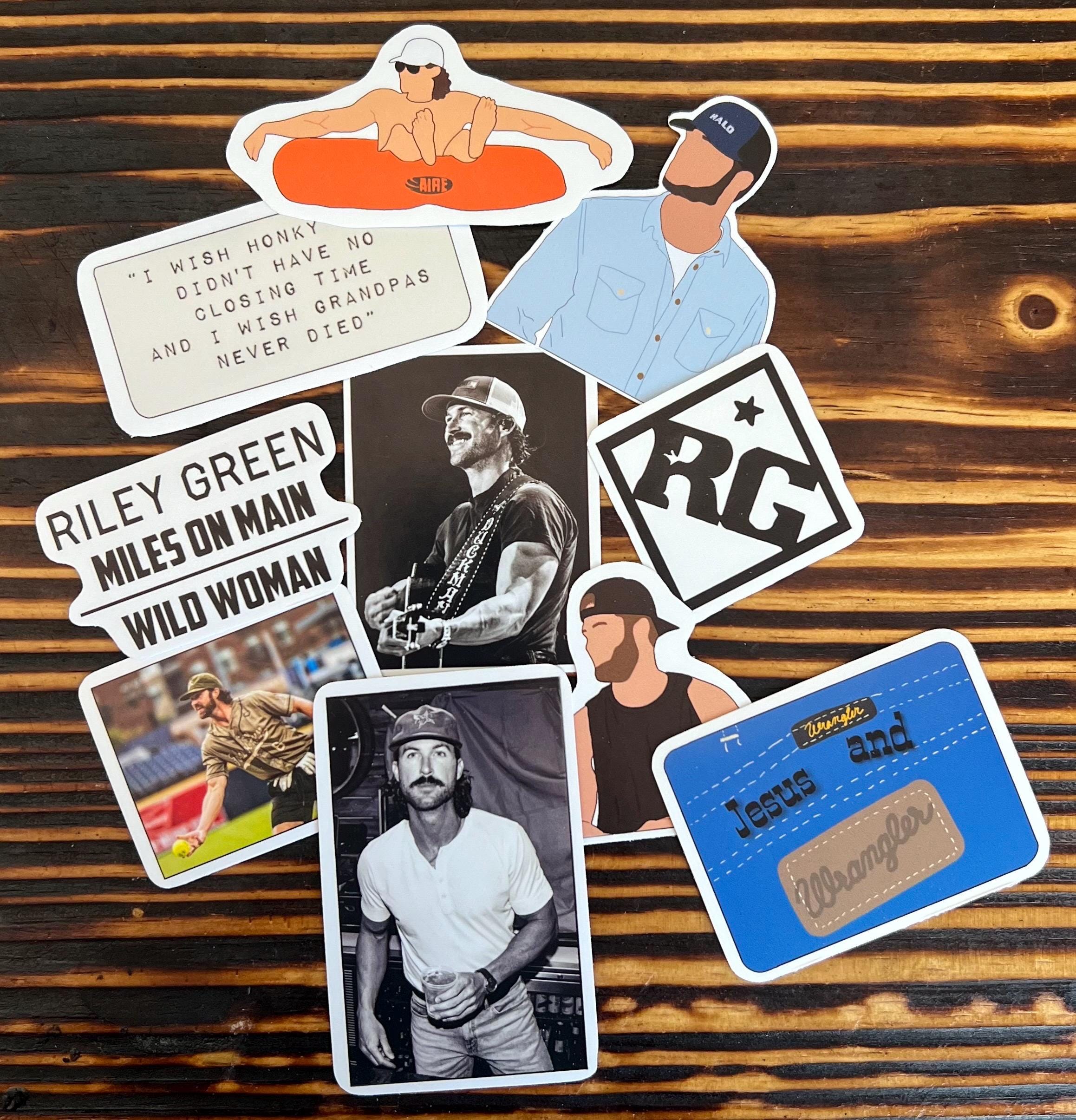 Riley Green Sticker Pack - Etsy