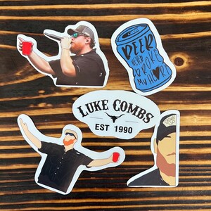 Luke Combs Stickers - Etsy