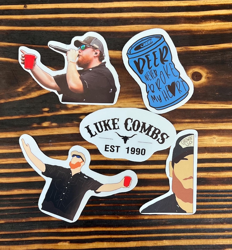 Luke Combs Stickers - Etsy