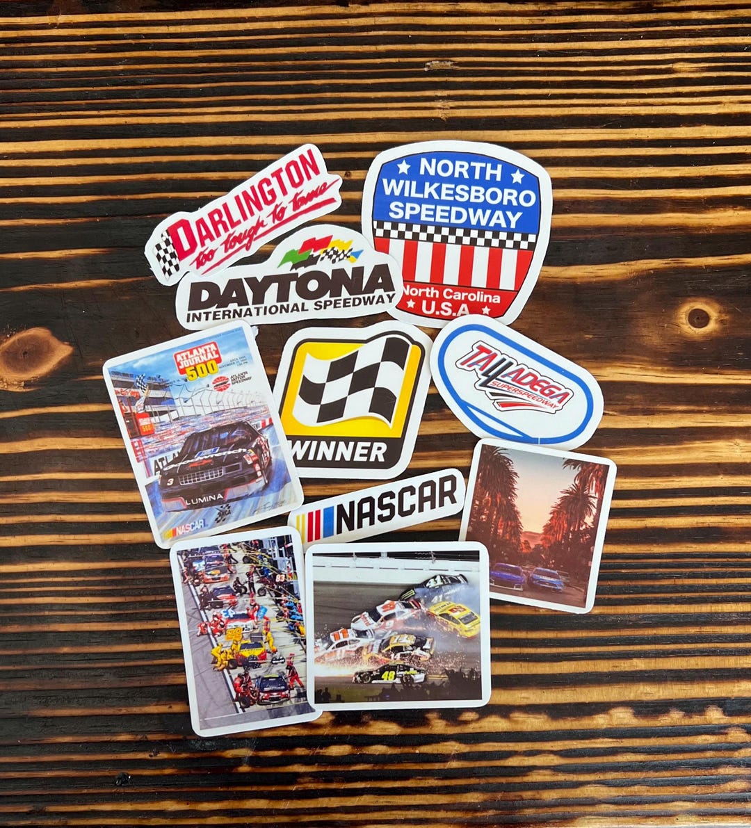 Nascar Sticker Pack - Etsy