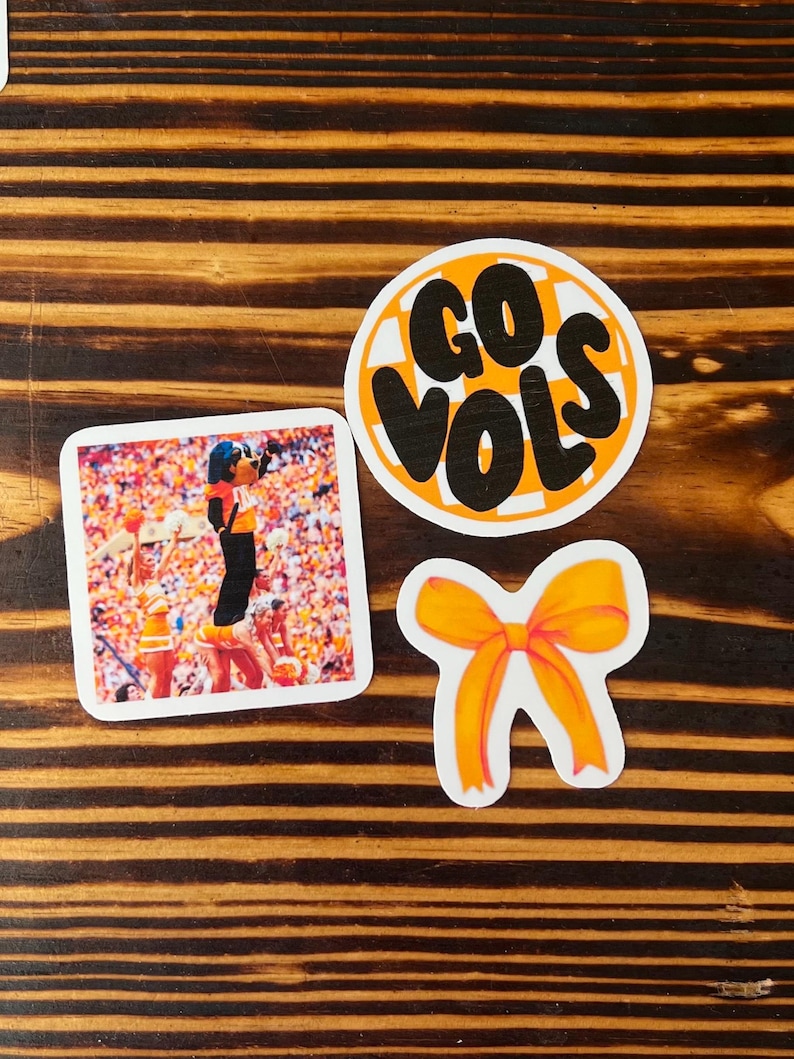 Tennessee Vols Sticker Pack - Etsy