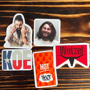 Koe Wetzel Sticker Pack - Etsy