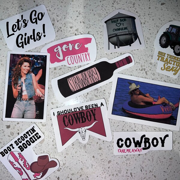 Country Music Bumper Sticker - Etsy