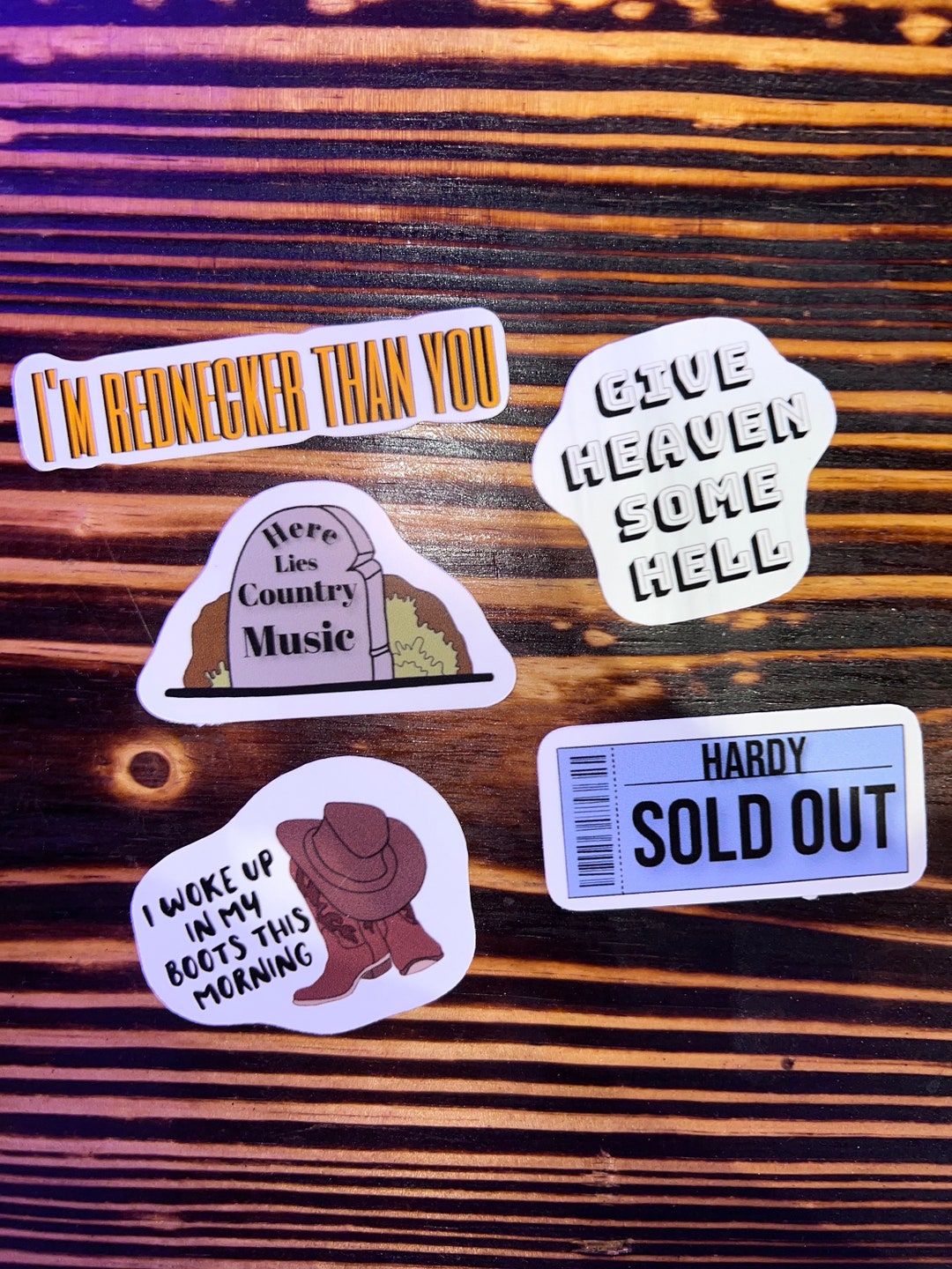 Hardy Sticker Pack - Etsy