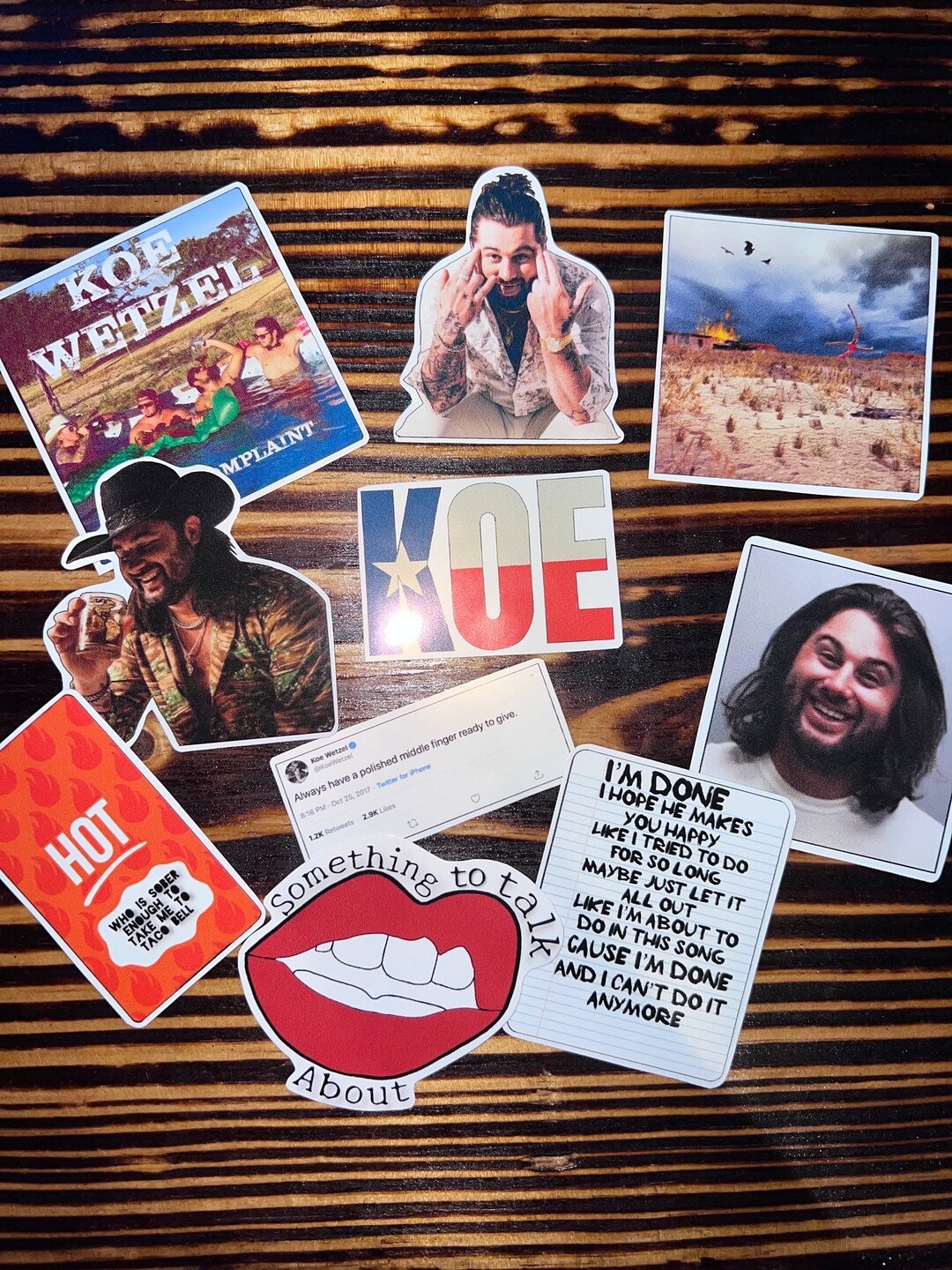 Koe Wetzel Sticker Pack - Etsy