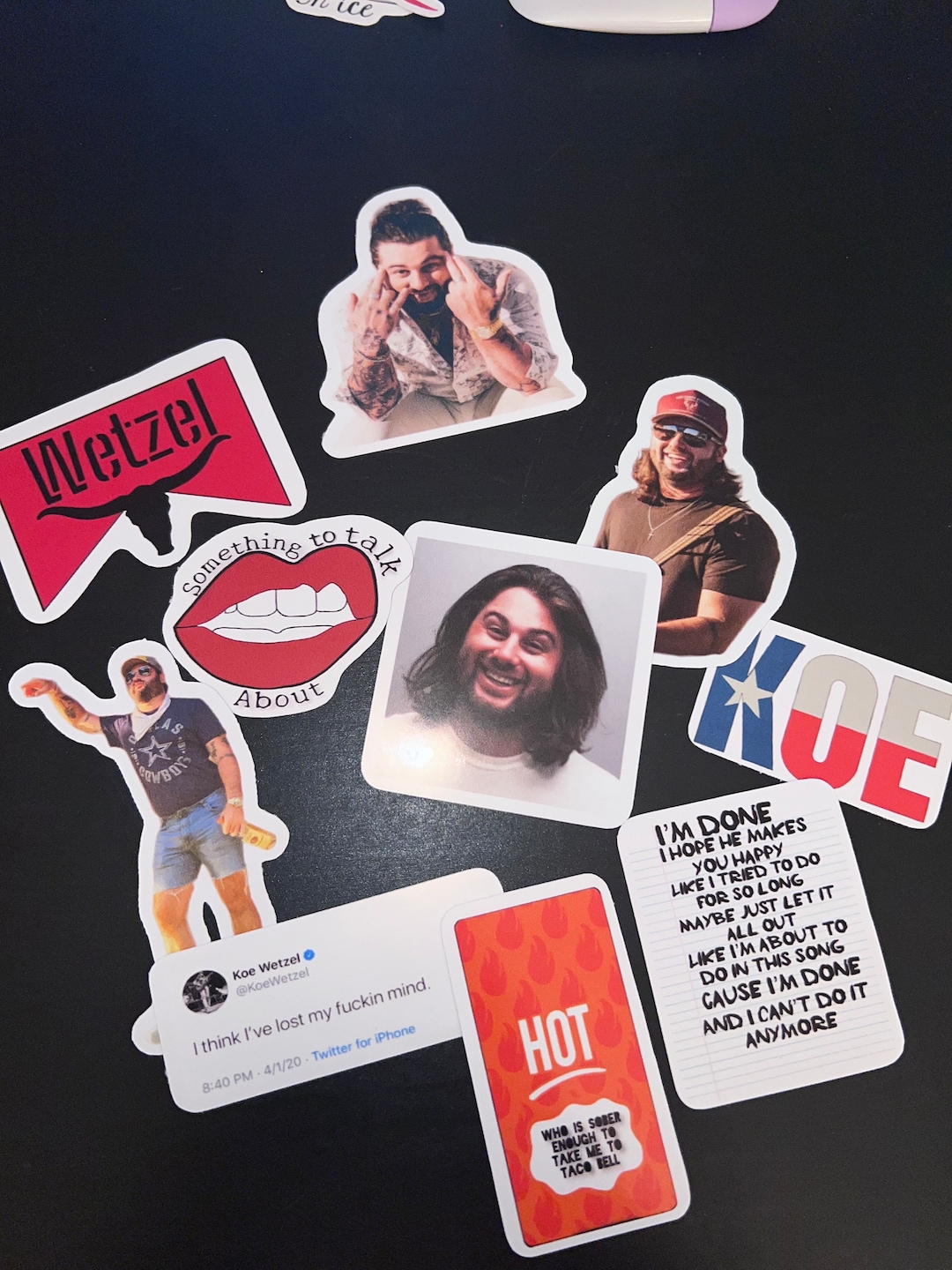 Koe Wetzel Sticker Pack - Etsy