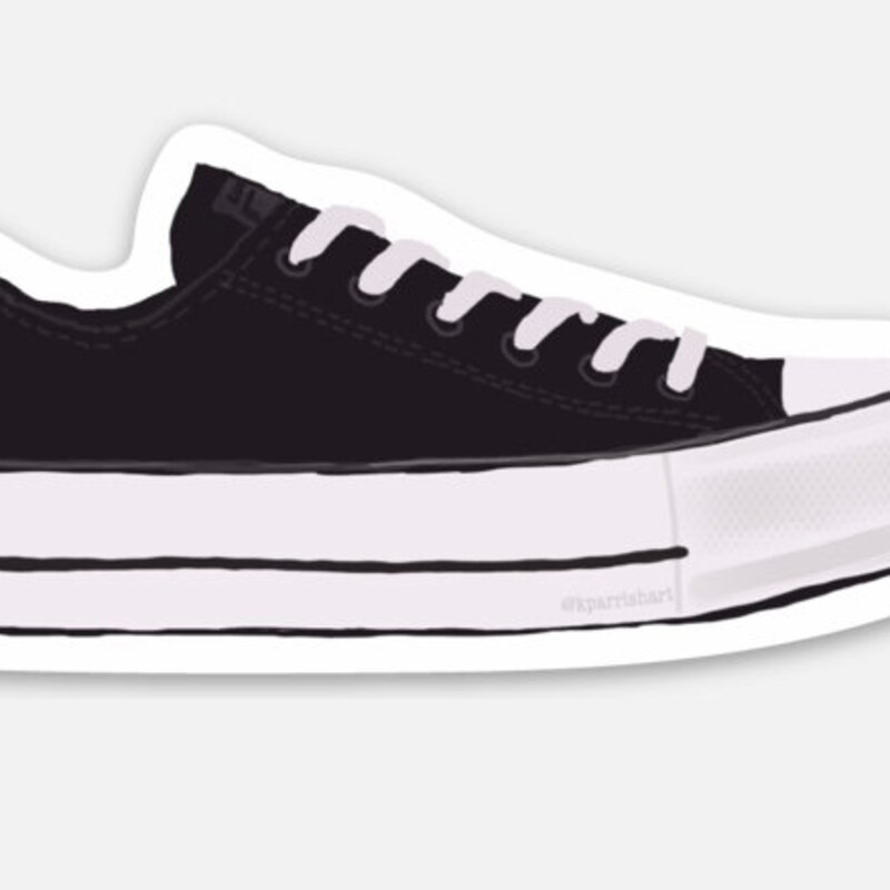 Black Converse - Etsy