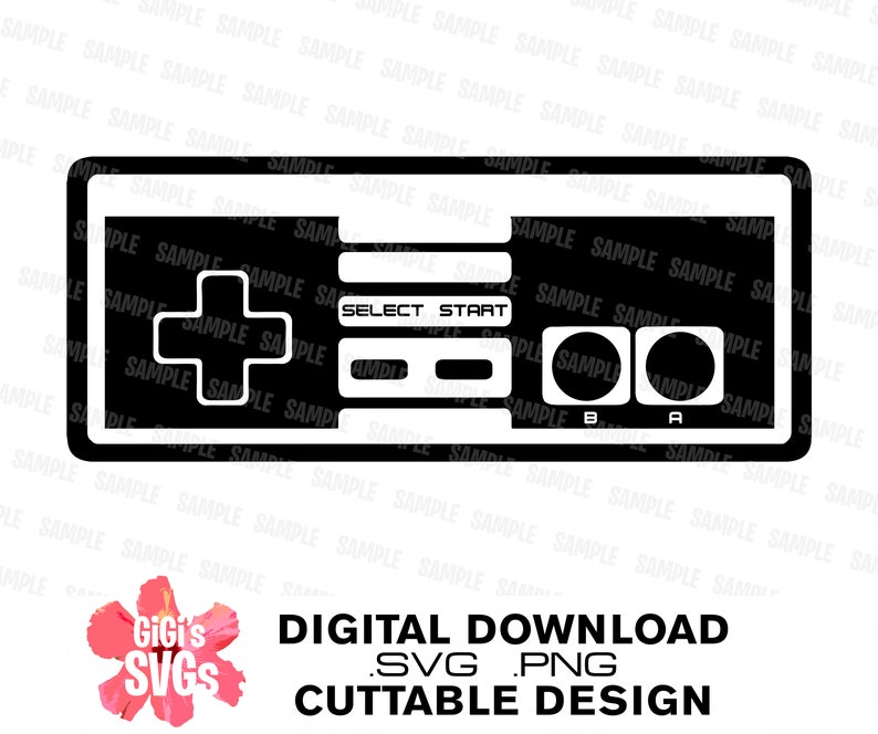 Nintendo svg Controller svg Nintendo controller svg NES | Etsy