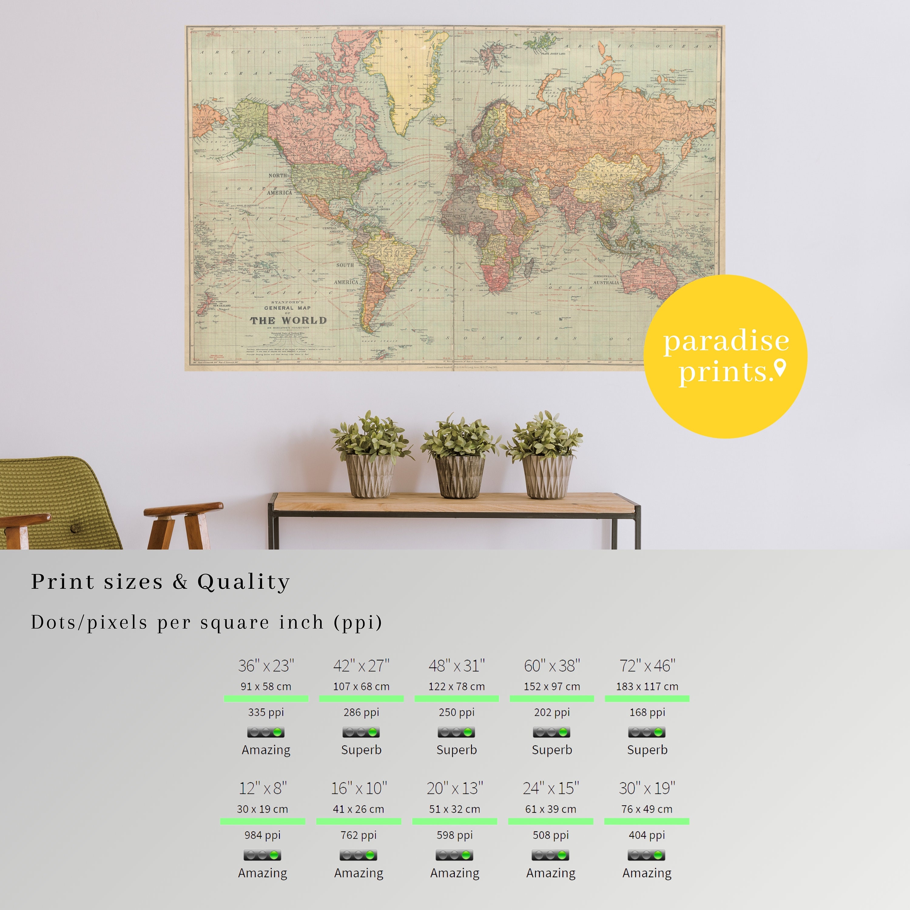 World Map Vintage School Map World Atlas Printable Art Map - Etsy Canada
