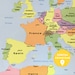 1970s Europe Political Map: Vintage Style Wall Art (digital Download ...