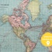 World Map. 1912, Digital Download, Vintage Map, Retro Map, Antique ...