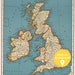 Map of UK, Printable British Map, UK Map Poster, United Kingdom Map, UK ...