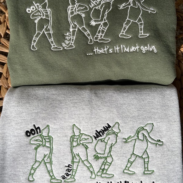 Grinch Crewneck Ash - Etsy