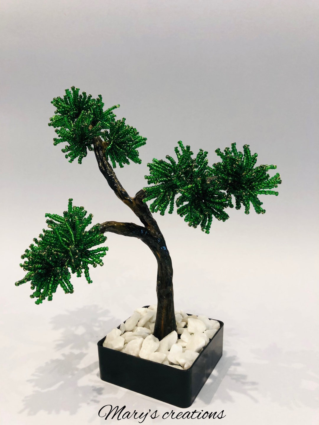 Beaded Bonsai Beaded Tree Gift Special Gift Home Decor - Etsy