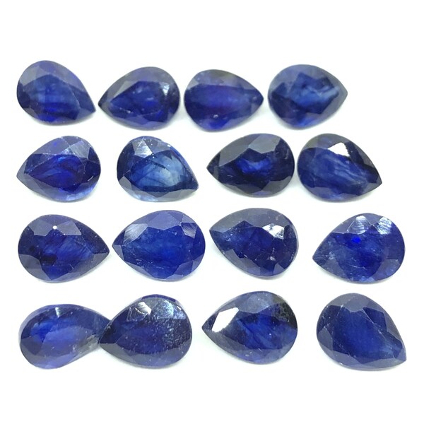 Pear Shape Sapphire - Etsy