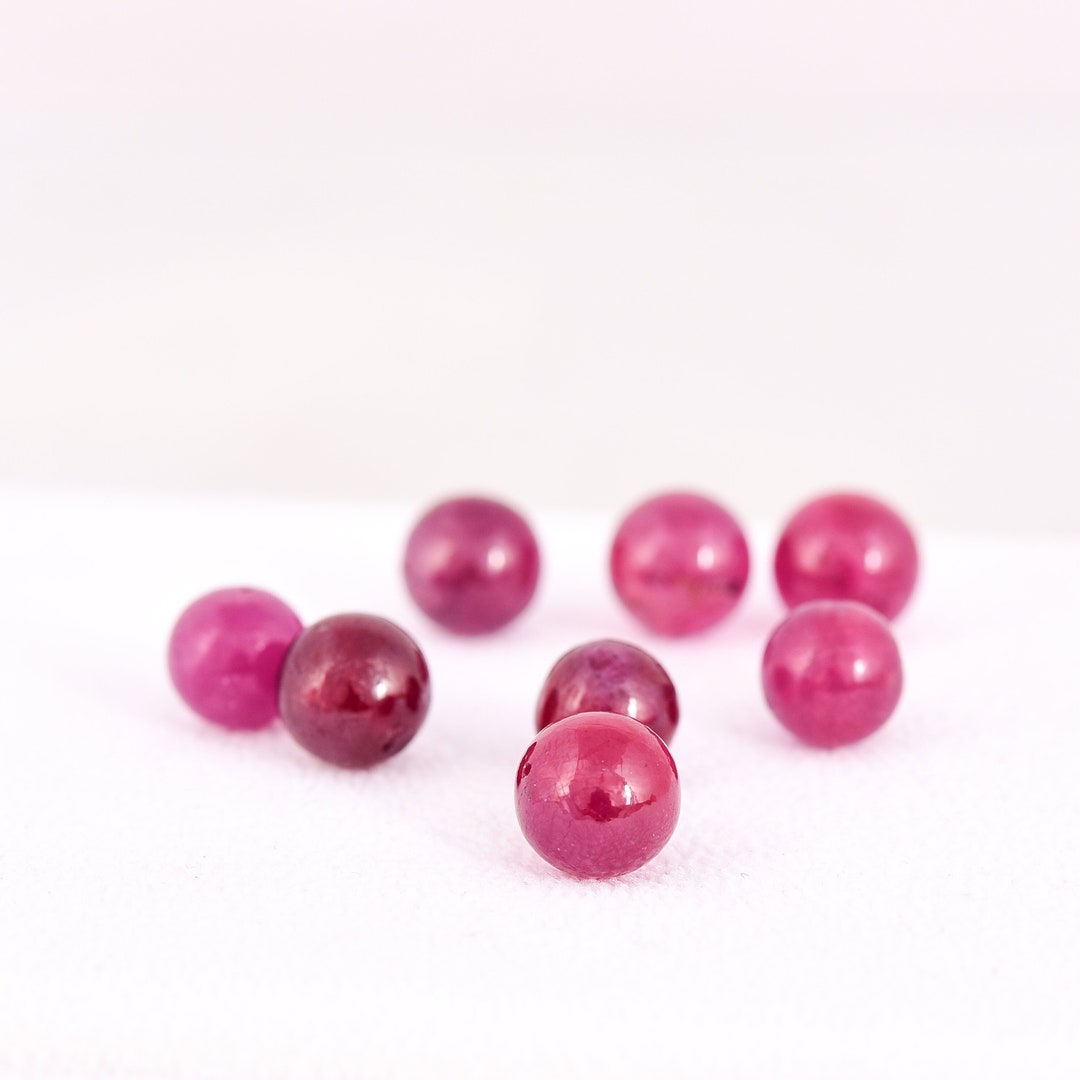 Ruby Sphere Drill Balls Calibrated Size 3mm, 4mm, 5mm, 6mm, 7mm, 8mm ...
