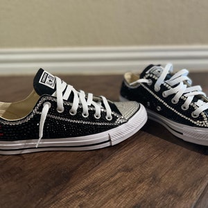 Custom Shoes, Rhinestone Shoes, Bling Shoes- Bling Kicks- Rhinestones ...