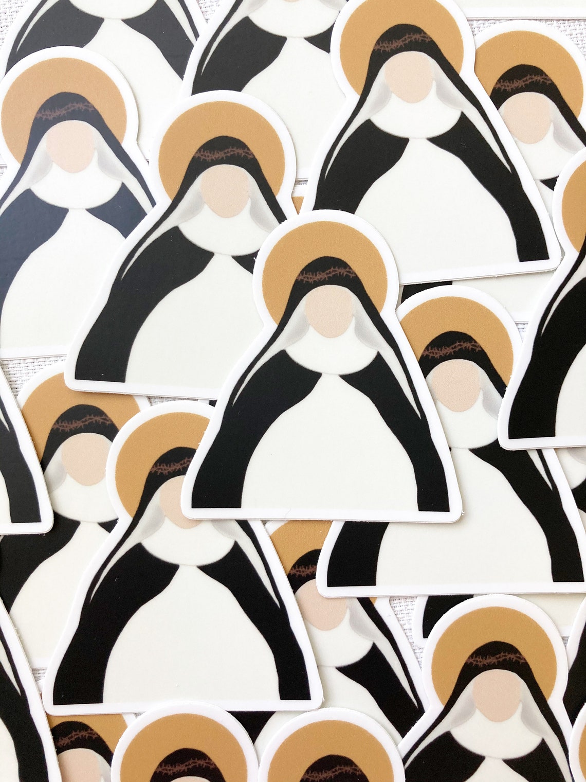 St. Catherine of Siena Vinyl Sticker Catholic Sticker Saint - Etsy