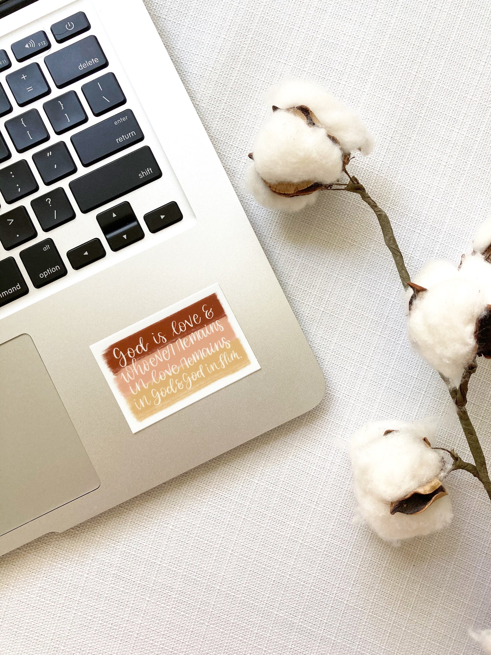 God is Love Vinyl Sticker, Catholic Sticker, Christian Sticker, Laptop ...