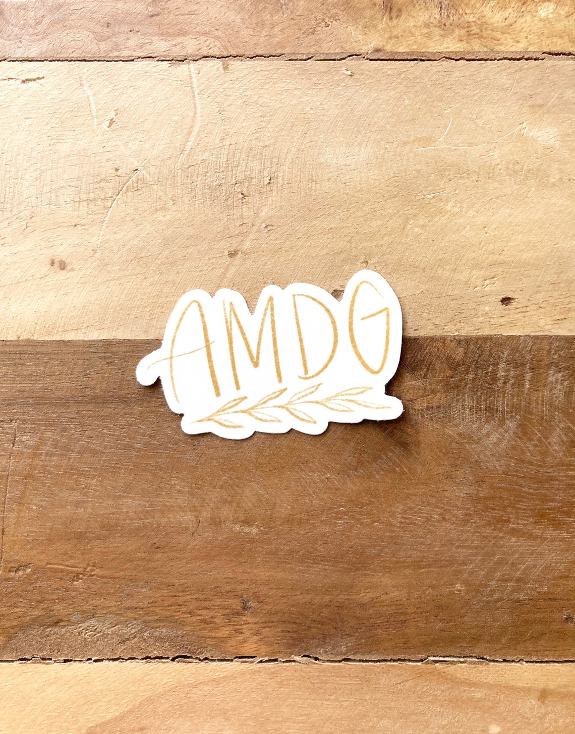 AMDG Sticker for the Greater Glory of God Vinyl Sticker - Etsy