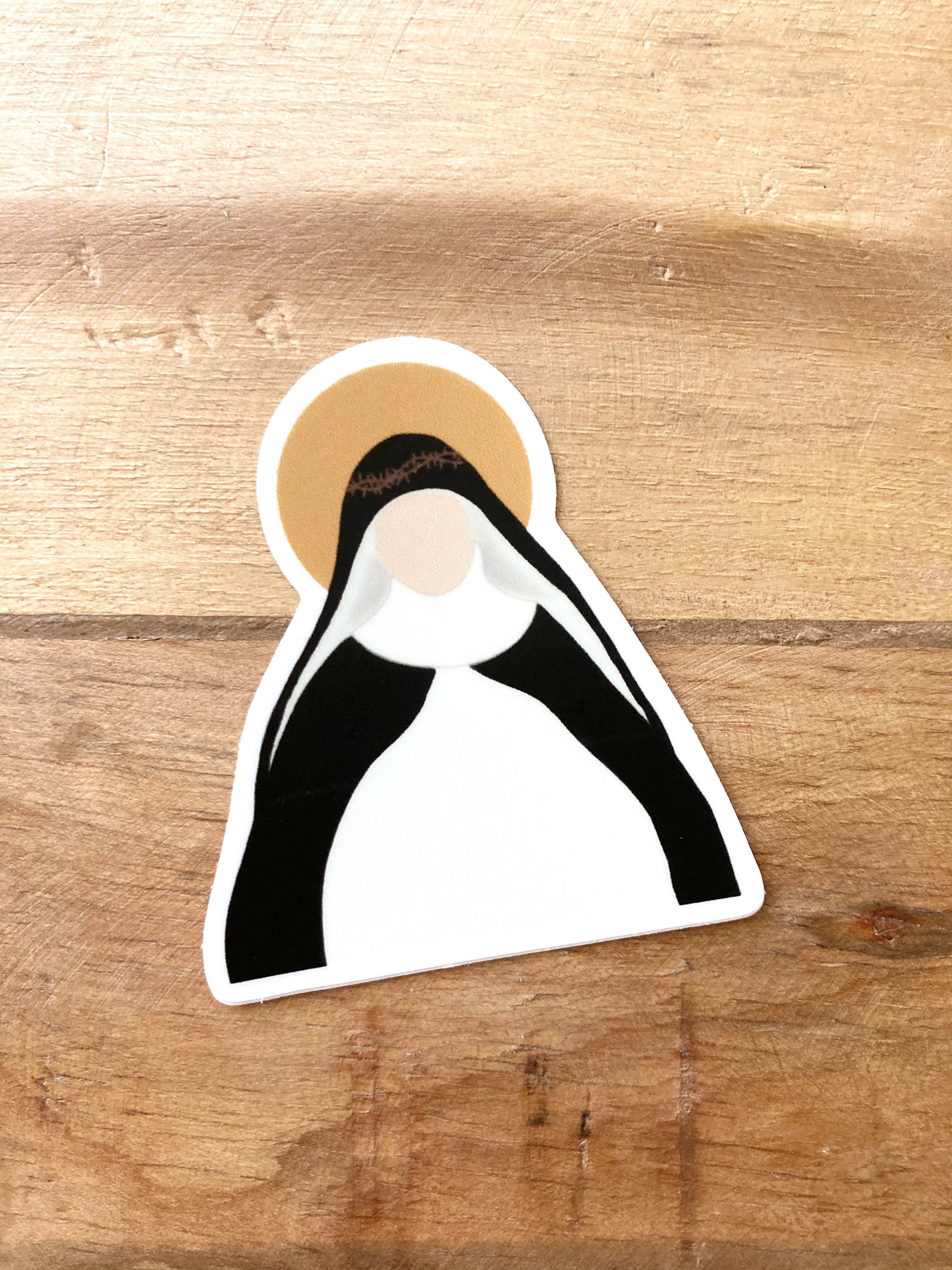 St. Catherine of Siena Vinyl Sticker Catholic Sticker Saint - Etsy