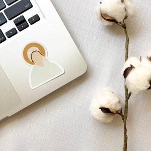 St. Bernadette Soubirous Vinyl Sticker Catholic Sticker - Etsy