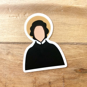 St. Elizabeth Ann Seton Vinyl Sticker, Catholic Sticker, Saint Sticker ...