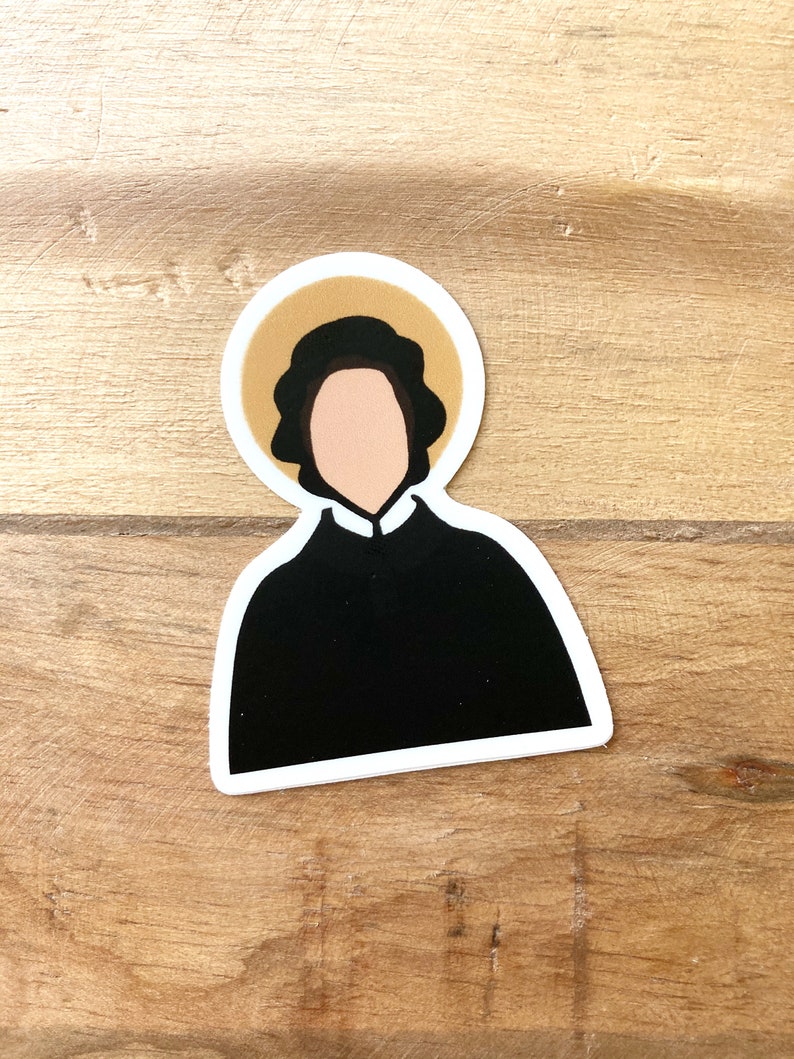 St. Elizabeth Ann Seton Vinyl Sticker Catholic Sticker Saint | Etsy
