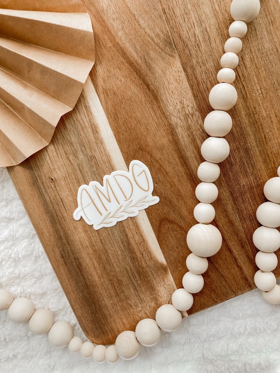 AMDG Sticker for the Greater Glory of God Vinyl Sticker - Etsy