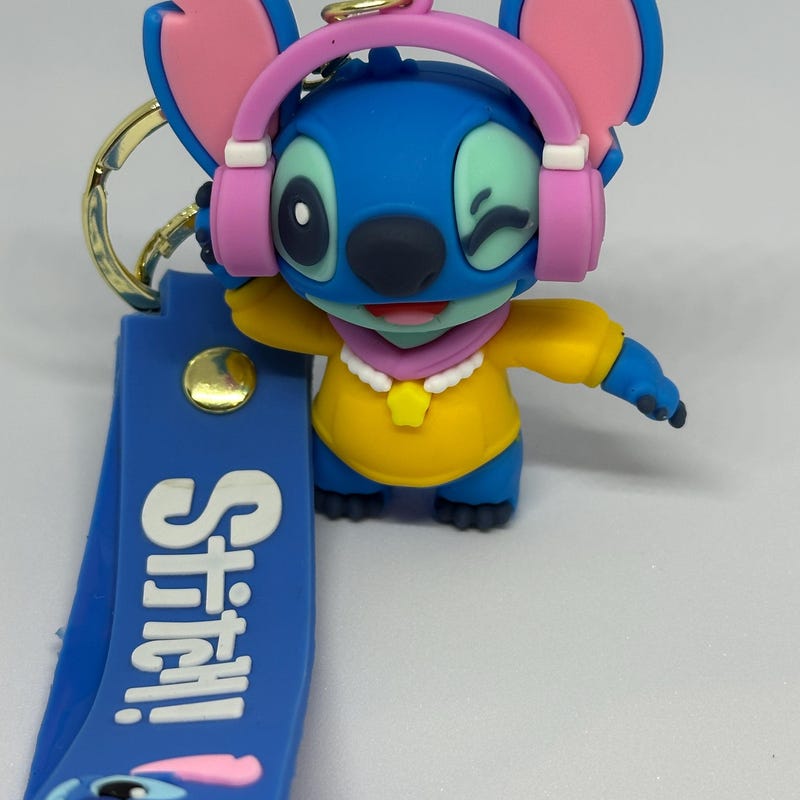 Stitch Keychain - Etsy