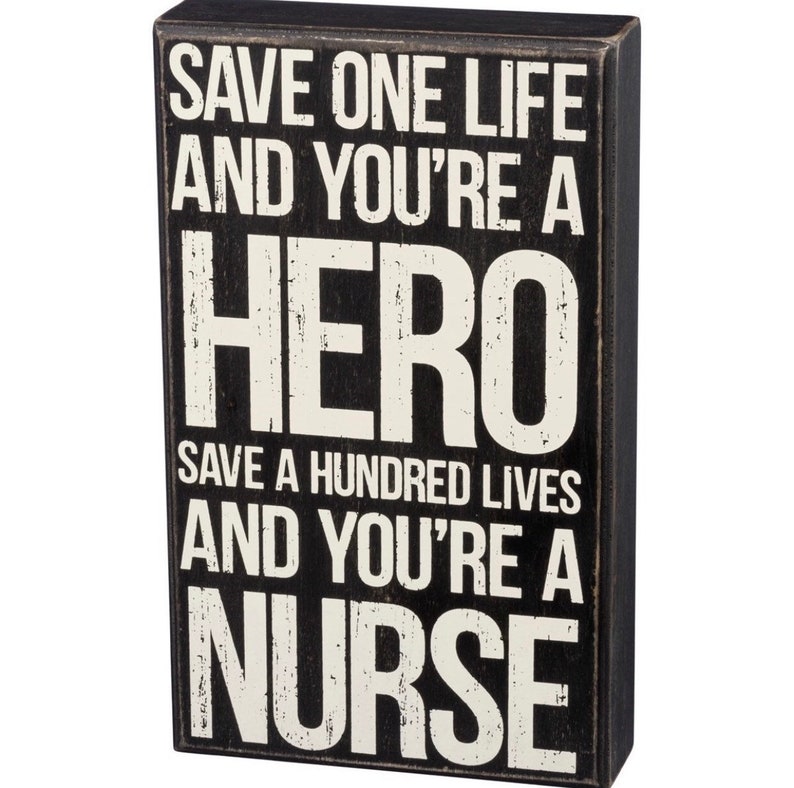Nurse Super Hero Sign - Etsy