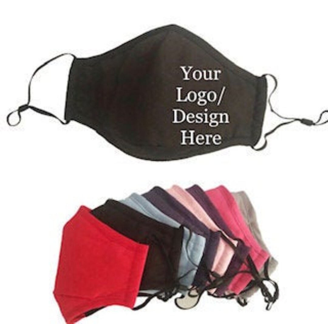 Bulk Custom Face Mask for Business or Groups Min. 10 - Etsy
