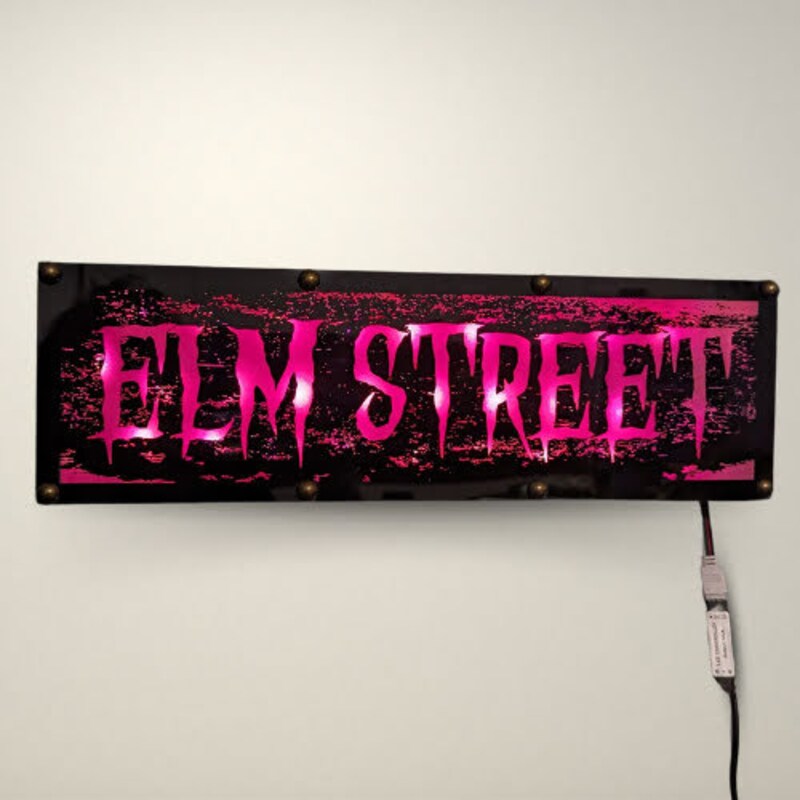 Elm Street Sign - Etsy