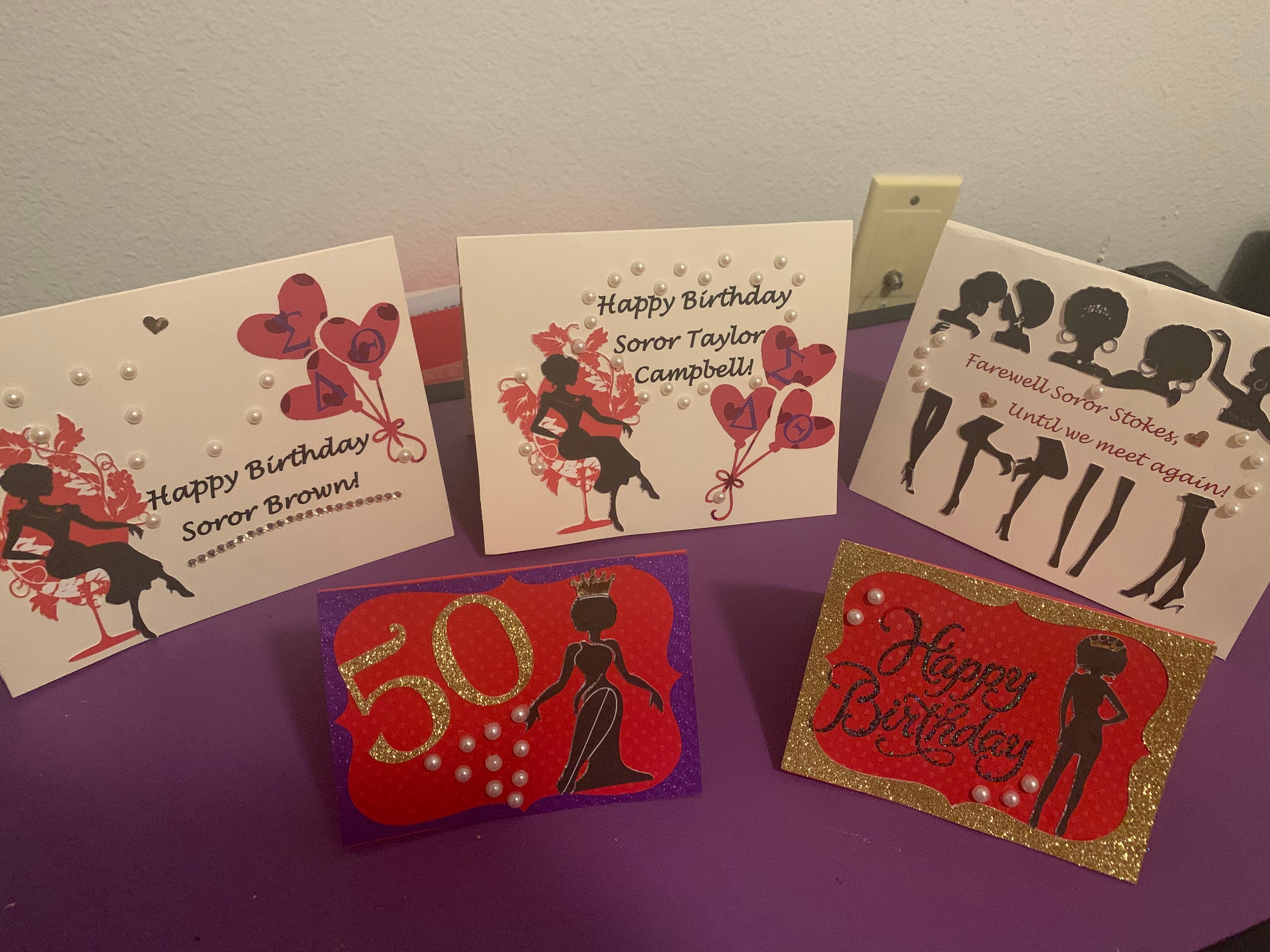 Custom Birthday Cards - Etsy