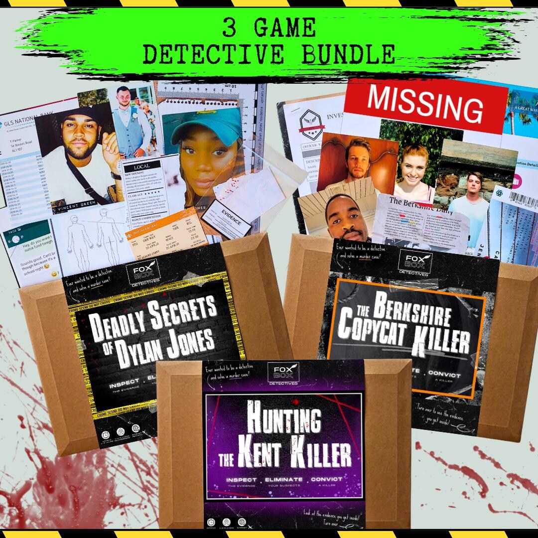 DETECTIVE BUNDLE - Solve at Home - Hunting the Kent Killer + the ...
