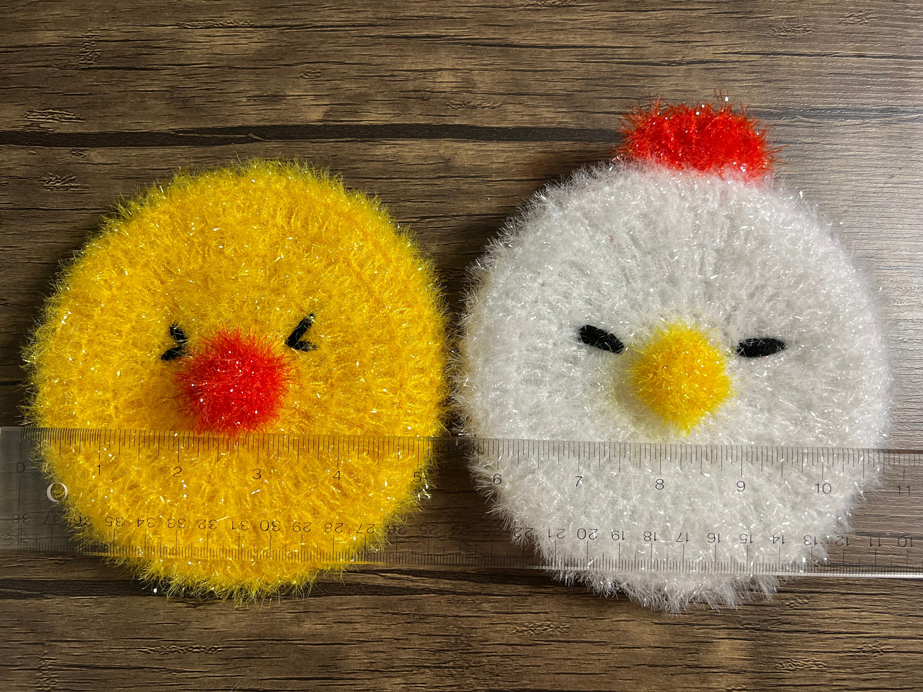 Scrubbies - Friends (chicken and Duckiecombo) - Etsy