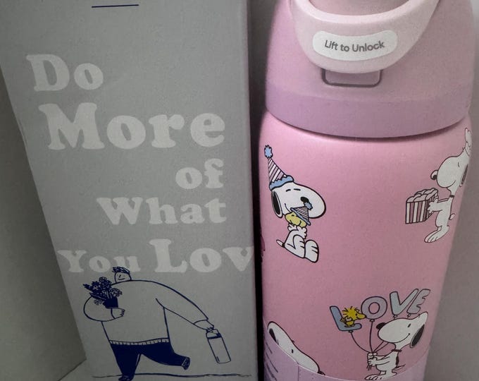 Pink Snoopy Engraved Awala Tumbler, 32oz Large Cup - Etsy