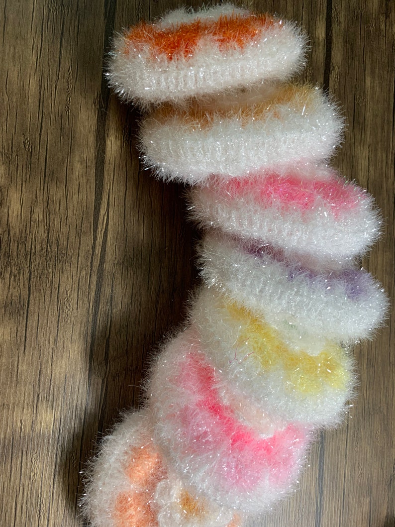 Scrubbies -double Flower (random Colors) - Etsy