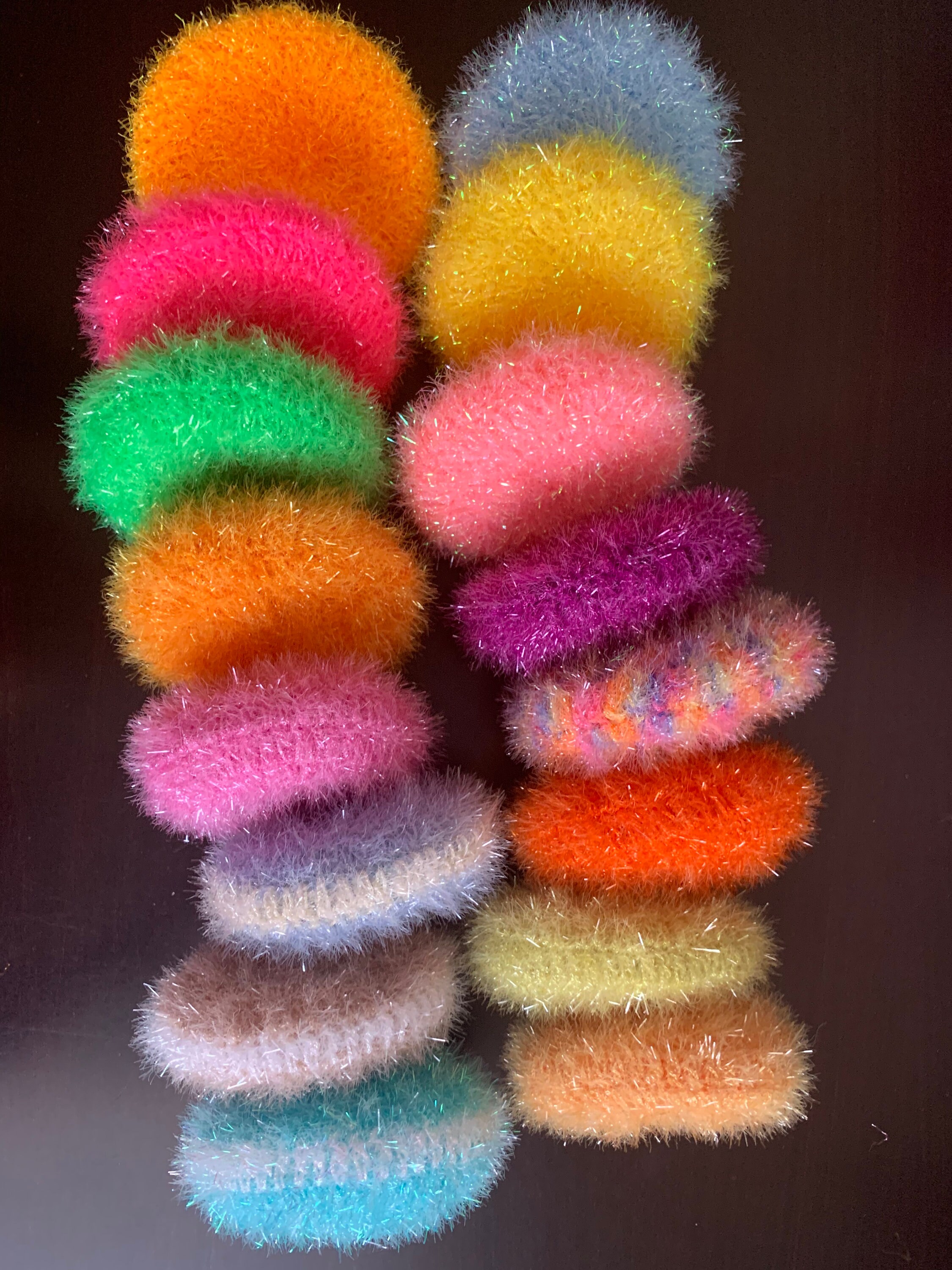 Scrubbies - Round Mini (set of 3) - Etsy