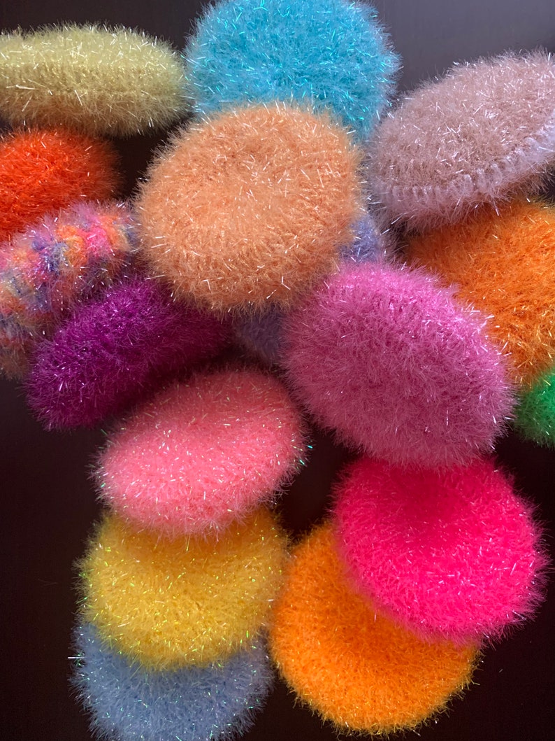 Scrubbies - Round Mini (set of 3) - Etsy