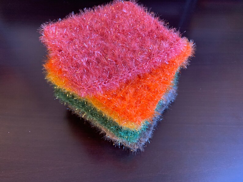 Scrubbies square Fall Colors set of 7 - Etsy