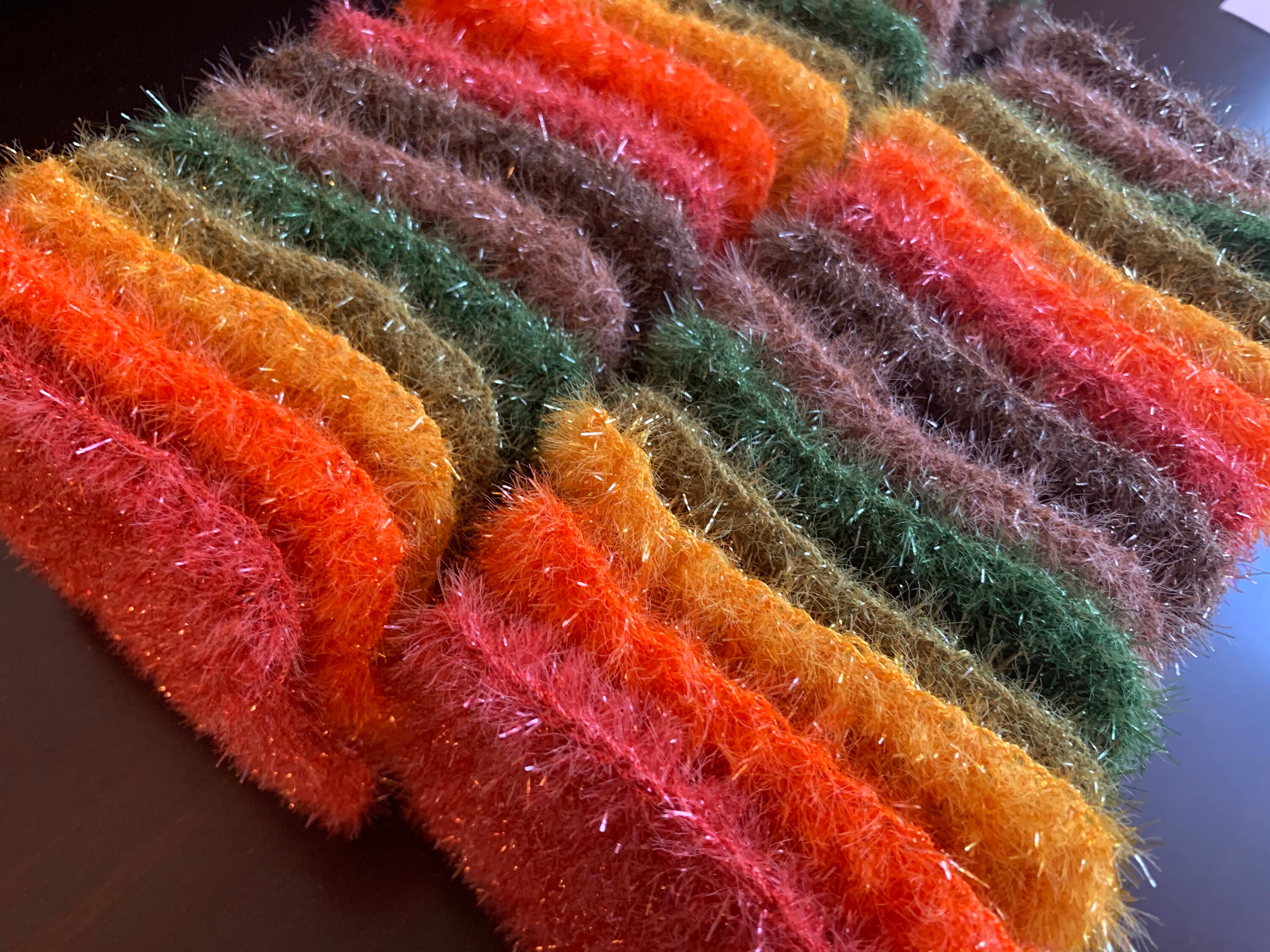 Scrubbies square Fall Colors set of 7 - Etsy