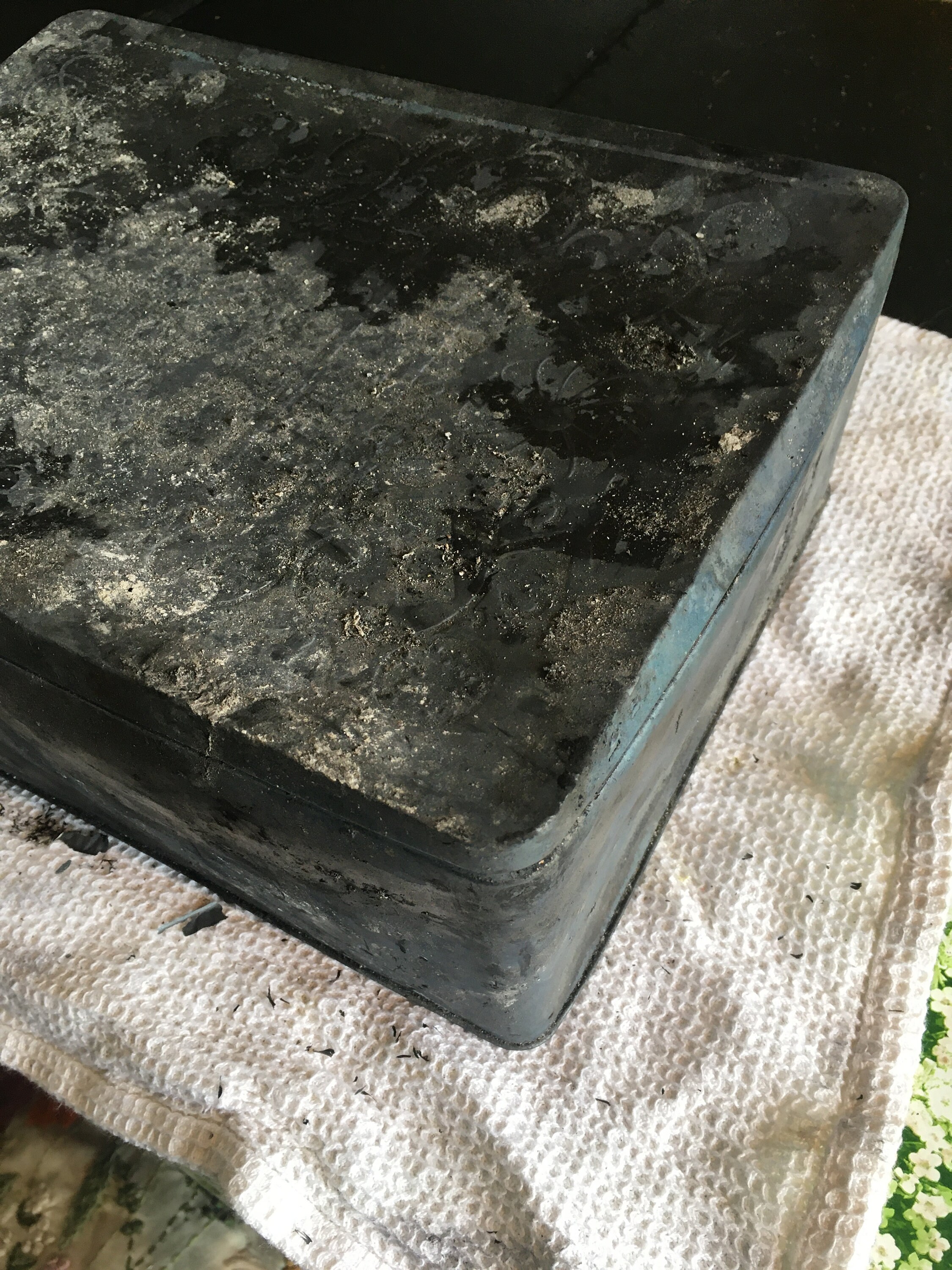 Cowering fabulous lady clay sculpture | Etsy